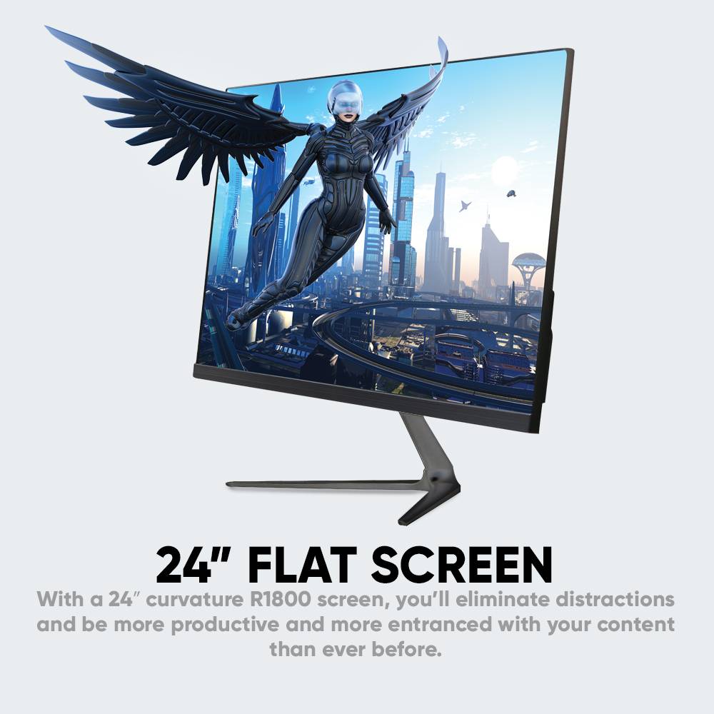 Armaggeddon Pixxel+ Xtreme XF24HD SUPER Flat Screen Gaming Monitor